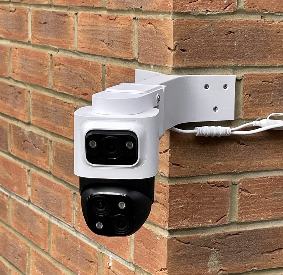 Eufy S4 Max NVR POE Corner Wall Mounting Bracket Arm Mount 130mm Long ...