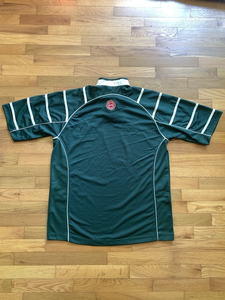 Jameson Irish Whiskey Rugby Men’s Polo Shirt Sz. M Green Embroidered ...