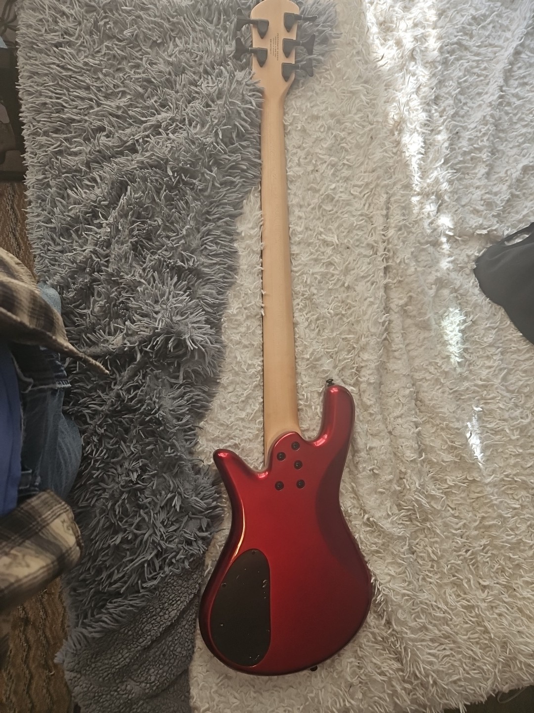 Spector Performer 5 Bass Guitar - Metallic Red | eBay