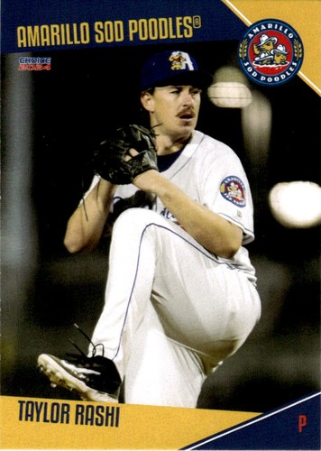 2024 Taylor Rashi MiLB Rookie Minor League Card Amarillo Sod Poodles | eBay