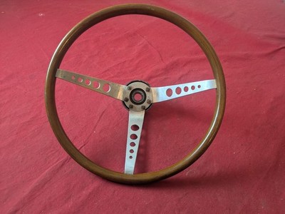 Springall British Auto Custom Wood Steering Wheel Springalex Speedwell ...