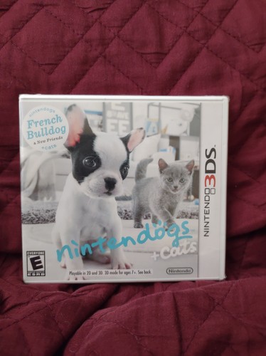 Nintendogs + Cats French Bulldog & New Friends - Nintendo 3DS for sale ...