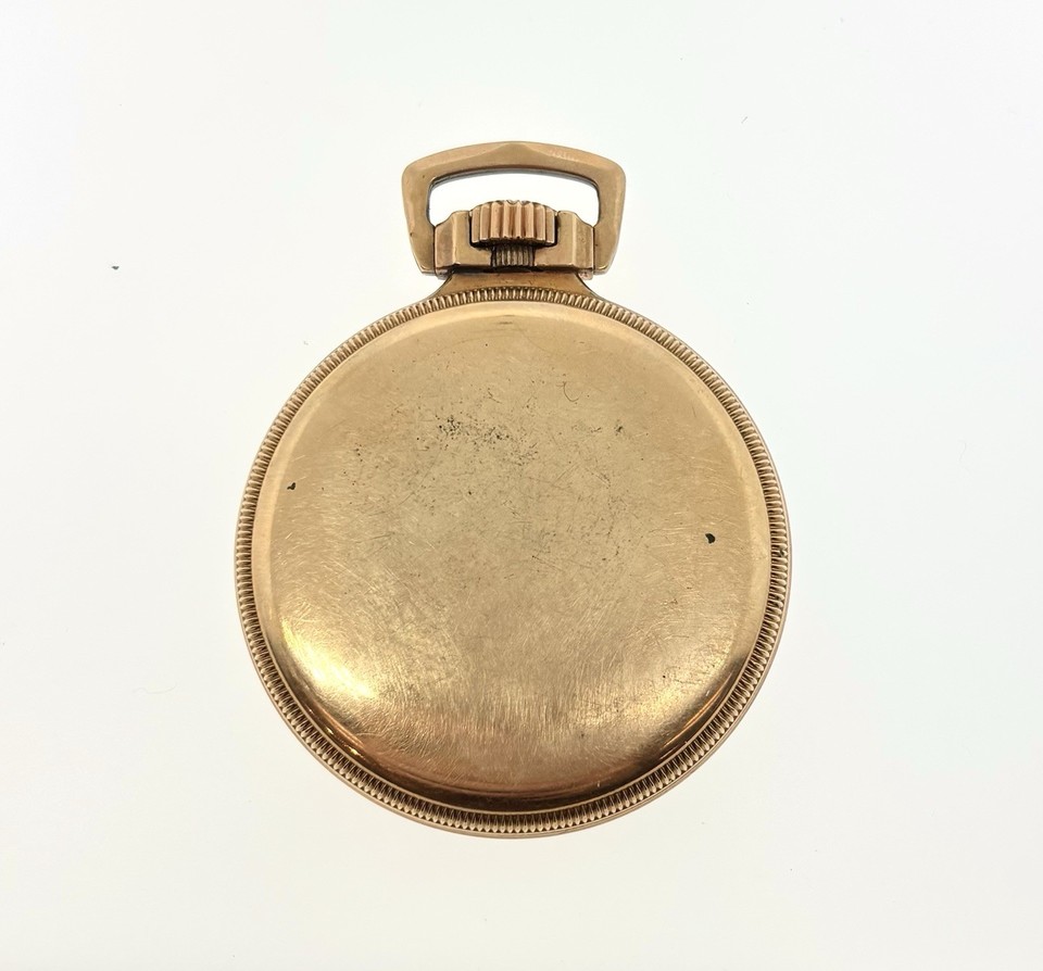 Hamilton Pocket Watch 972 10k Gold Fill Size 16 Lever Set Railroad ...