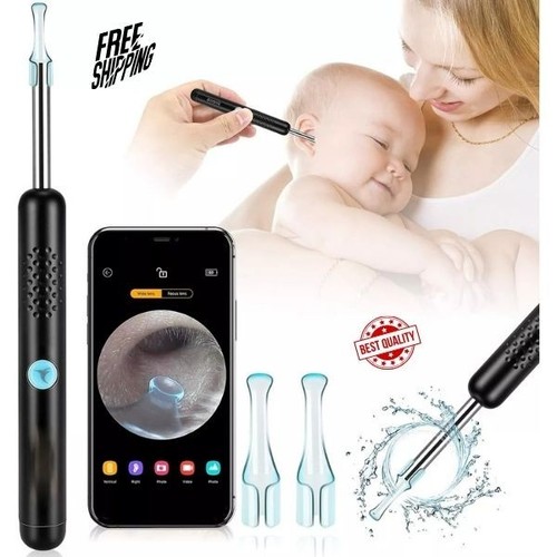 LED Ear Wax Cleaner Ear Camera Otoscope with Light Cleaner Removal Kit ...