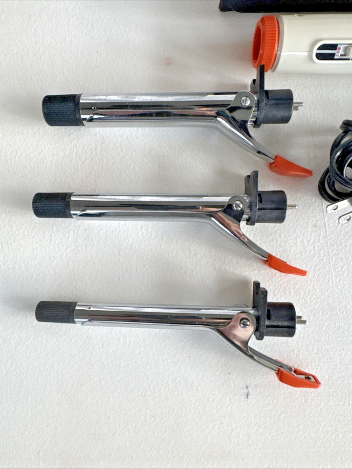 VINTAGE Omega Professional Detachable Curling Kit SELECTRIC Model 1033 ...