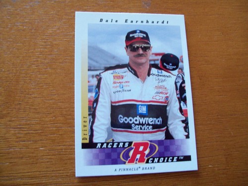 DALE EARNHARDT SR. 1997 PINNACLE RACERS CHOICE #3 NASCAR WINSTON CUP ...