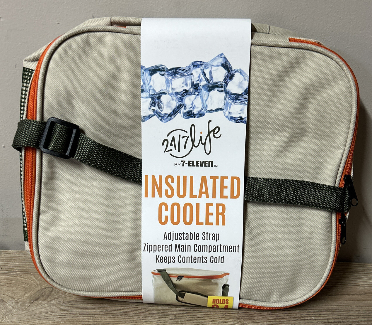 Bag 24 Can Soft-Sided Insulated Cooler, 24/7 Life By 7-eleven | eBay