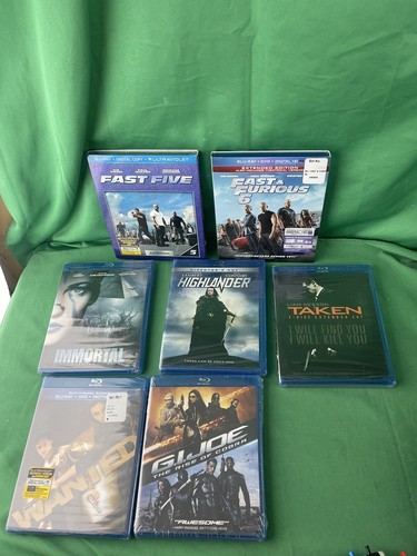 ASSORTED "ACTION / BLU-RAY COLLECTION - Lot of 7 | eBay
