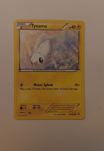 Tynamo # 62/160 XY Primal Clash Set Pokemon Trading TCG Game Cards NM ...
