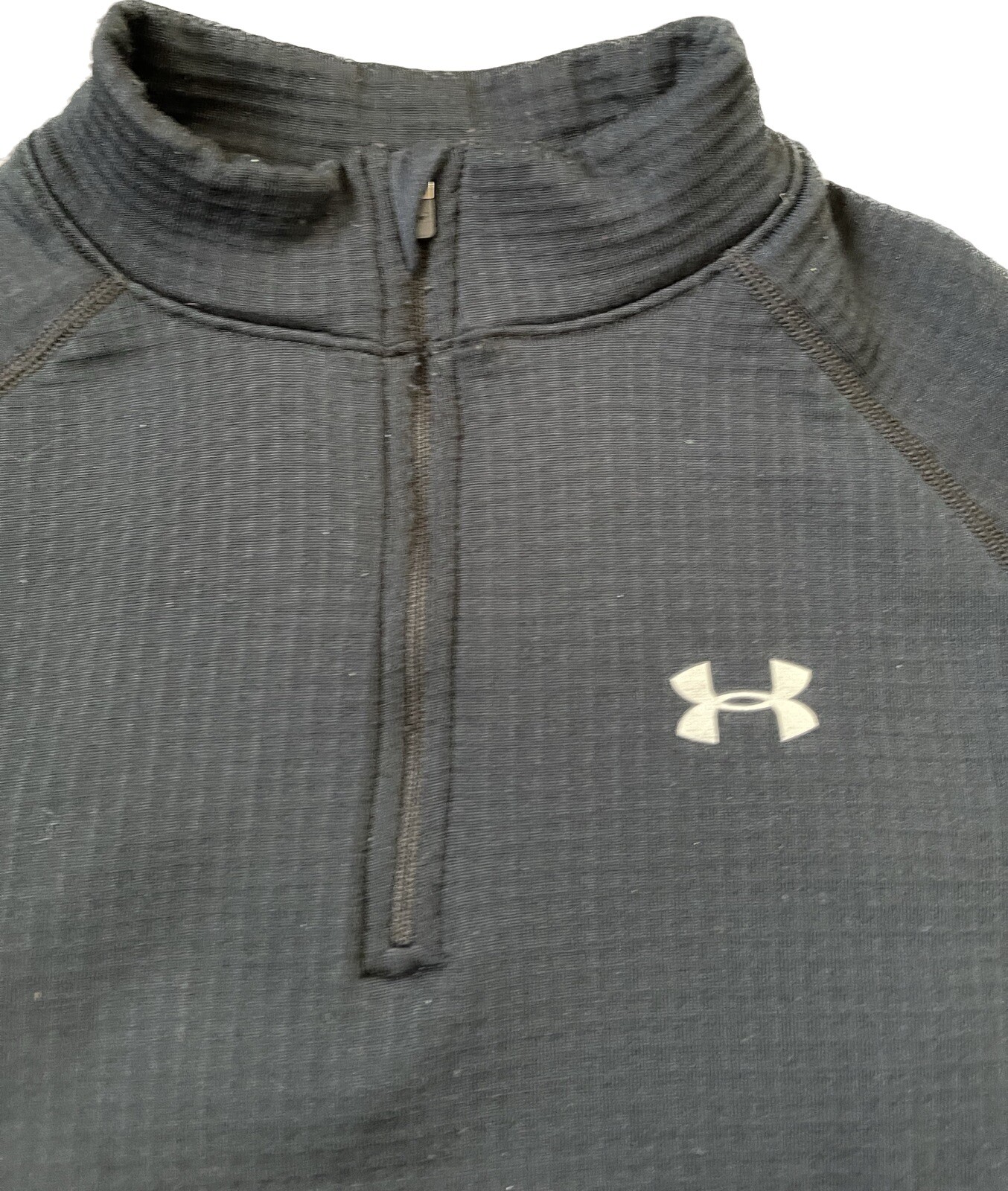 Mens Under Armour Base 3.0 Blue 1/4 Zip Medium Pullover | eBay
