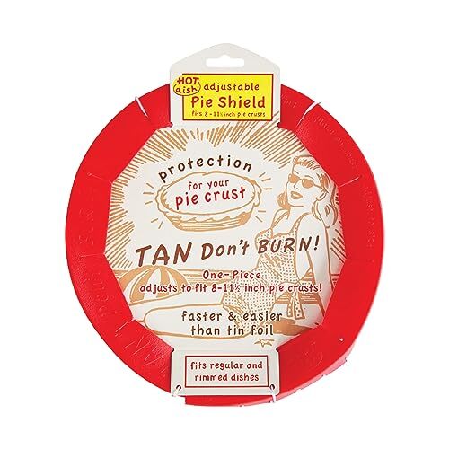 Baking Pie Crust Shield Protector Cover for Edges of Pie 8-inch to 11.5 ...