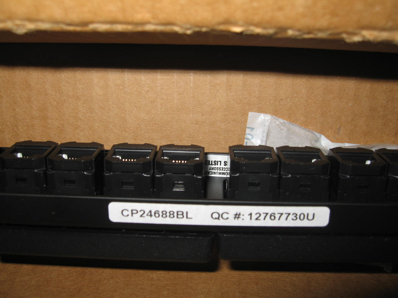 Panduit+CP24688BL+24-Port+CAT+6+Ethernet+1U+Rack+Patch+Panel for sale ...