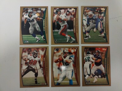 1998 Topps Football Cards Complete Your Set U-Pick #255-360 EX-Nm FREE ...