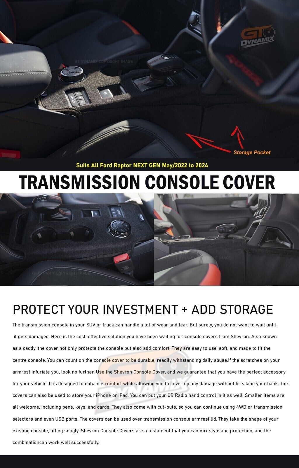 TUFF TRADE Seat Covers + Console + Dash Mat Ranger NEXT GEN XL/XLS 2ROW ...