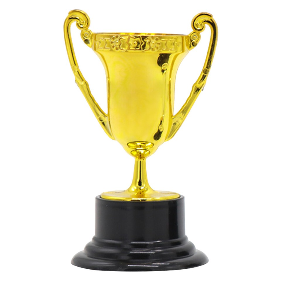 Gold Small Trophy Cups Golden Award Trophy Cups For Party Favors Props ...