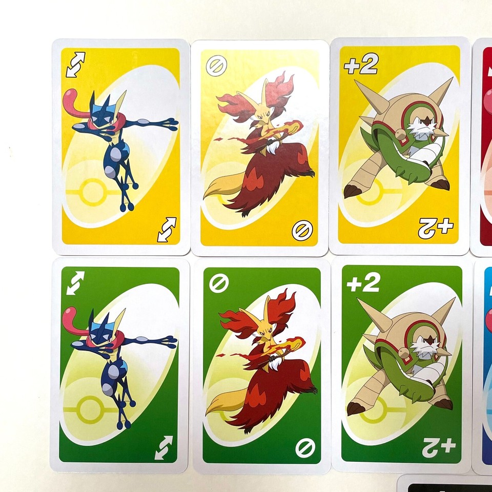 Rare UNO Pocket Monster XY Pokemon Game cards Nintendo Japanese | eBay