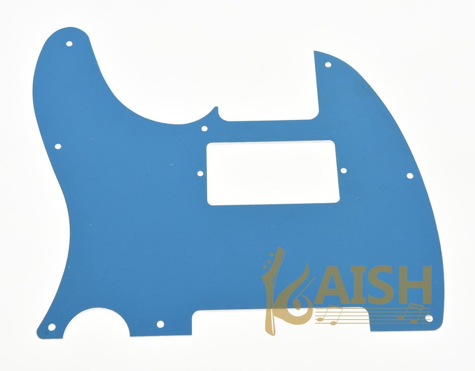Silver Mirror Tele Telecaster Style Humbucker Scratch Plate Pickguard ...