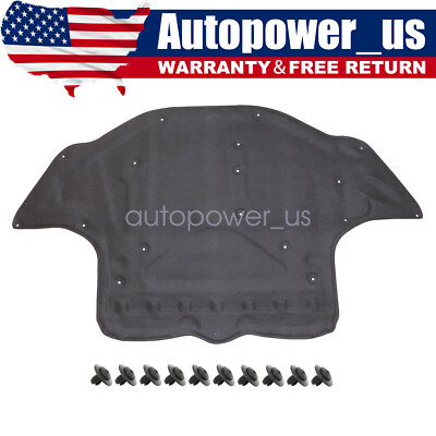 Hood Insulation Pad Liner Heat Shield 2116820626 For Mercedes Benz W211 ...
