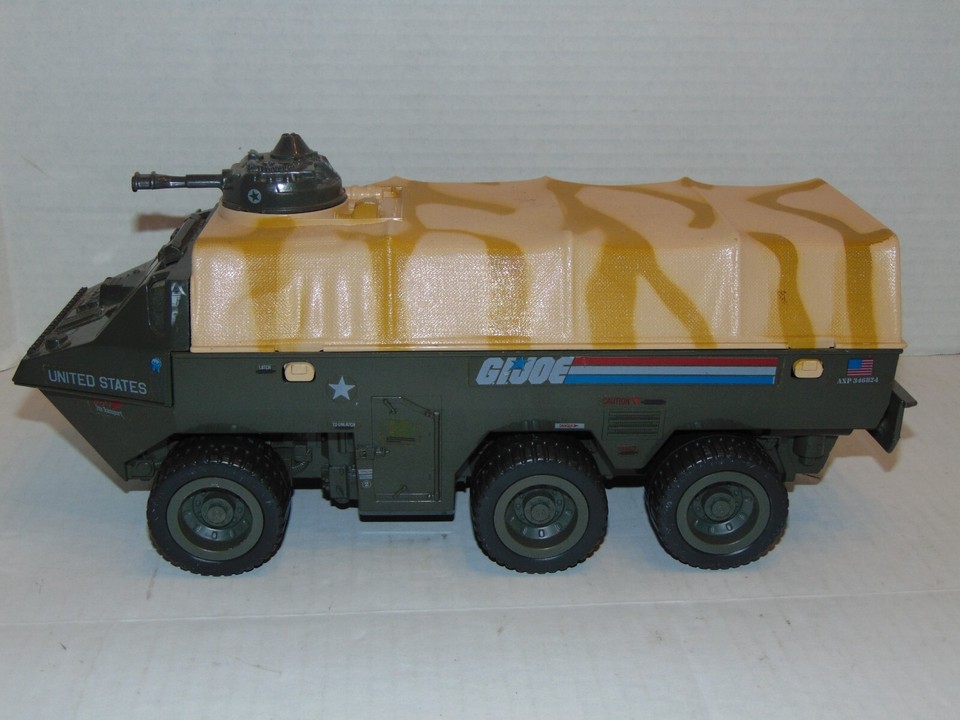 VINTAGE 1983 GI JOE APC AMPHIBIOUS PERSONNEL CARRIER 100% w/SEAT BELTS ...