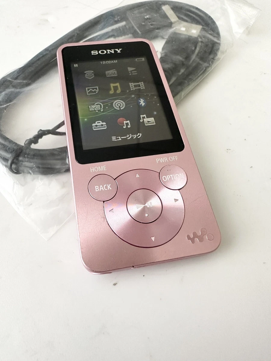 Mp4 Sony Pink