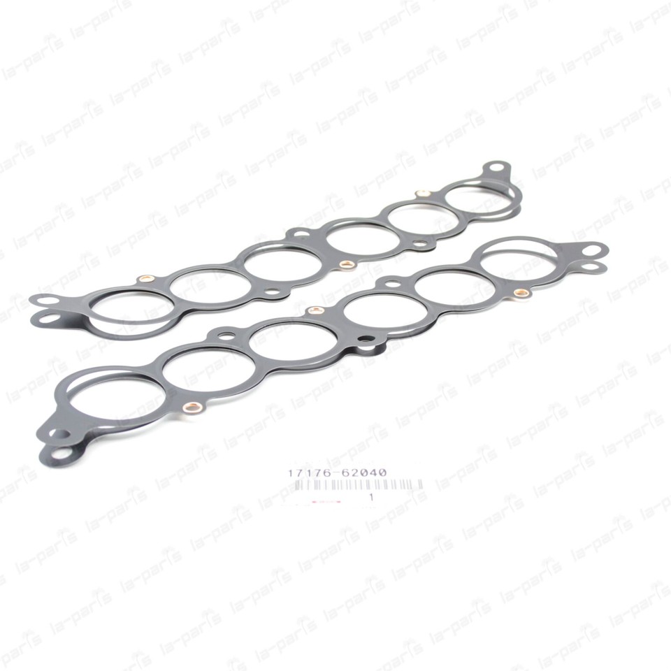 NEW GENUINE TOYOTA V6 3.4 L 5VZFE INTAKE MANIFOLD GASKET 17176-62040 ...