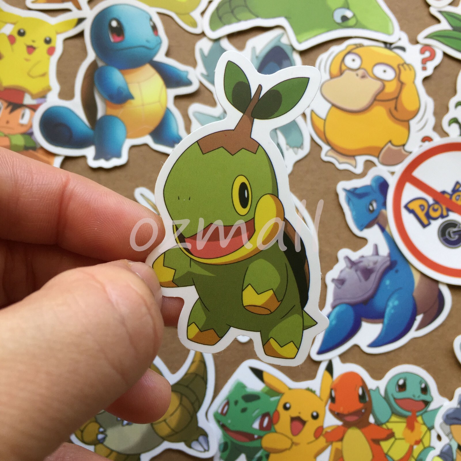 50pcs Pokemon Go Friends Pikachu Vinyl Decal Kid Stickers Laptop Phone ...