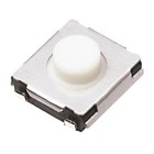10 x Panasonic White Push Plate Tactile Switch, Single Pole Single ...
