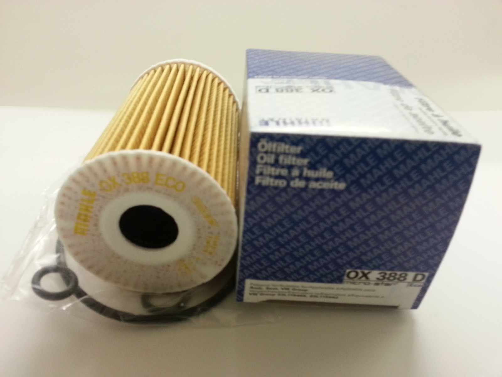 VW Passat 1.6TDi 1598cc Genuine mahle Oil Filter Sump Plug 2009-2014 ...