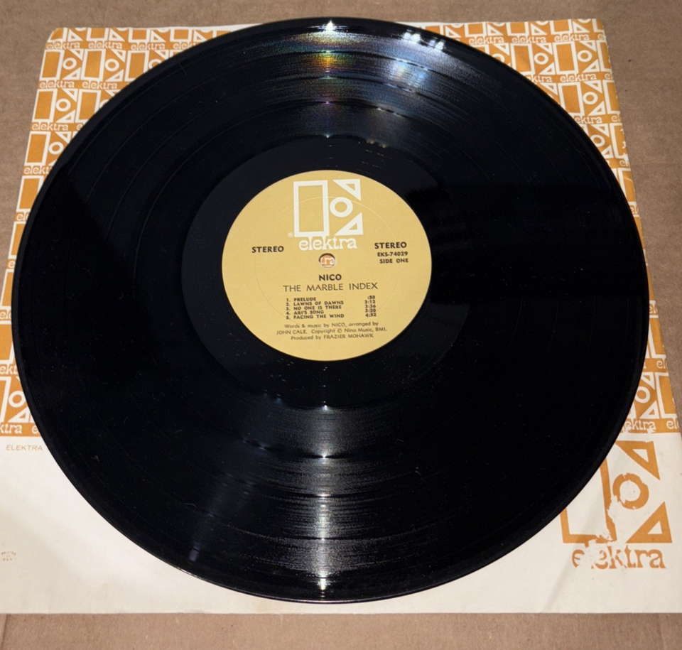 Nico Chelsea Girl with Label Misprint & The Marble Index Vinyl VG ...