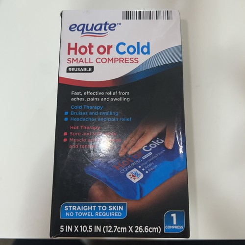 Equate Reusable Hot or Cold Small Compress, Aches, Pains & Swelling, 5 ...