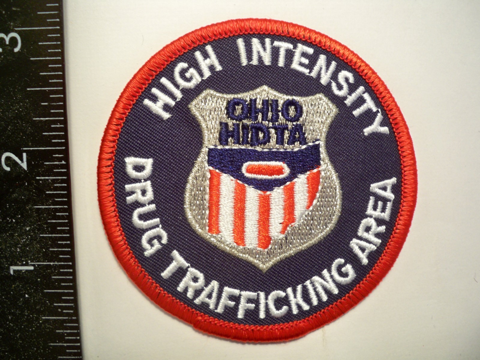 Rare Federal DEA Cleveland, OH HIDTA Patch FBI ATF PI IRS Ohio Police ...