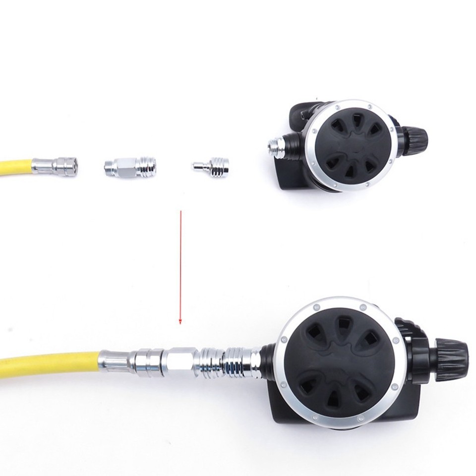Scuba Diving Adapter Male and Female 9/16 to BCD Standard Connectors ...