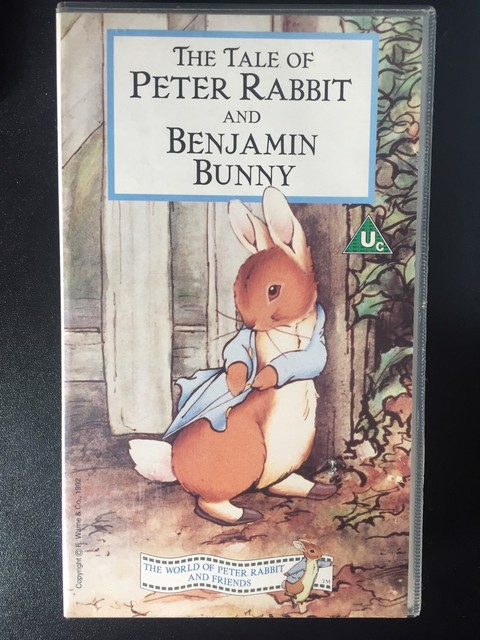 The Tale Of Peter Rabbit And Benjamin Bunny (VHS, 1995) for sale online ...
