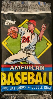 [Lot of 20 Packs]1988 Topps|American|Mini Baseball Packs|Made Germany ...