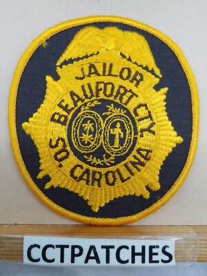 BEAUFORT COUNTY, SOUTH CAROLINA JAILOR (POLICE) SHOULDER PATCH SC | eBay