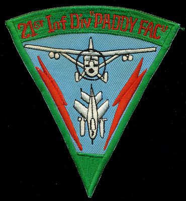 US Army 21st Infantry Division Paddy FAC Aviation Patch S-19 | eBay
