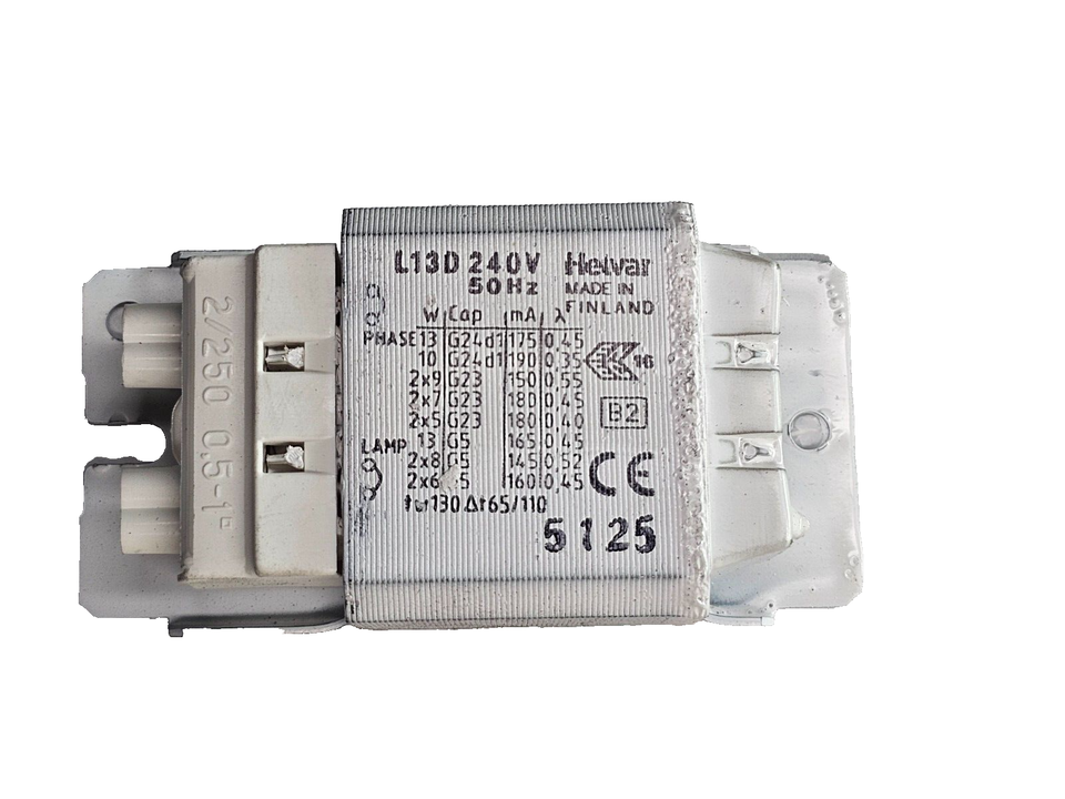 Lot 11 NOS Helvar L13D 240V 50Hz 13W Démarreurs Pour Tubes De Lampe | eBay