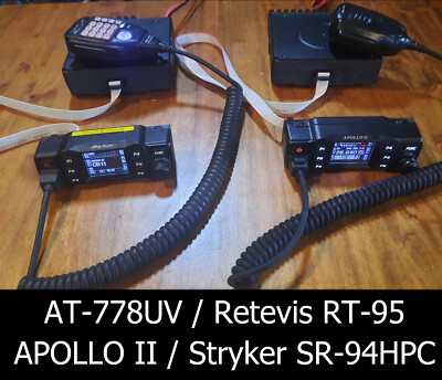 Remote Head Kit for Anytone AT-778UV, Retevis RT-95, Apollo II, Stryker ...