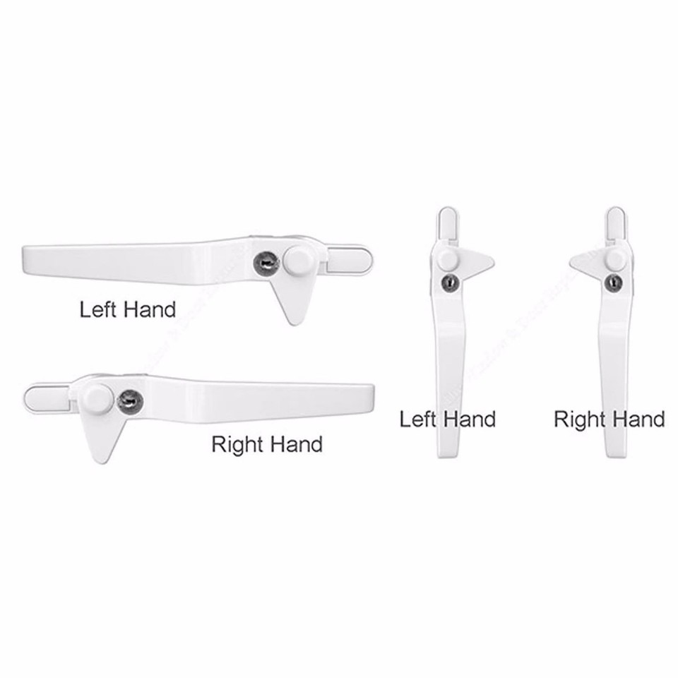 Cockspur Window Handle Key Locking UPVC Double Glazing Replacement WMS ...