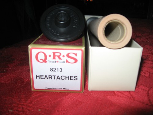 Heartaches - QRS Player Piano Roll #8213: Hear It Play! | eBay