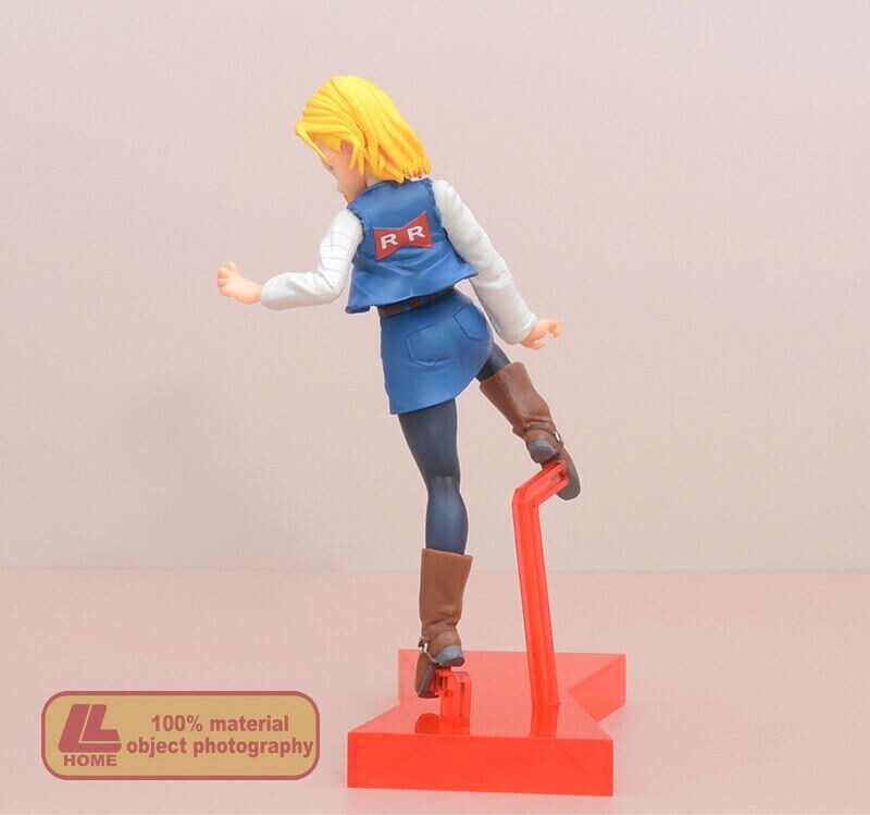 Anime Dragon Ball Z Super Android NO.18 & 17 2pcs set PVC Figure statue ...