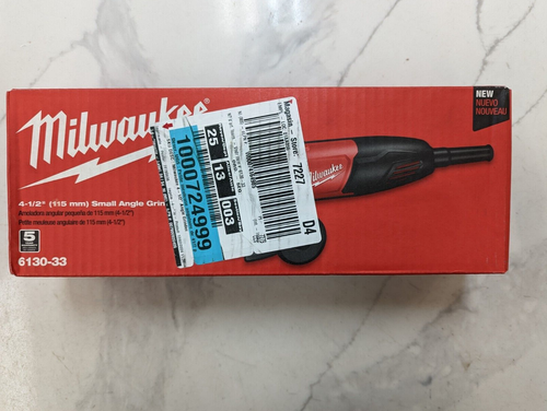 Milwaukee 6130-33 120V Angle Grinder *NEW IN BOX* 45242195732 | eBay