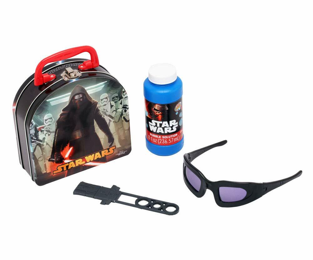 Star Wars 3D Bubbles Set (Tin, Lightsaber bubble wand, bubbles, 3D ...