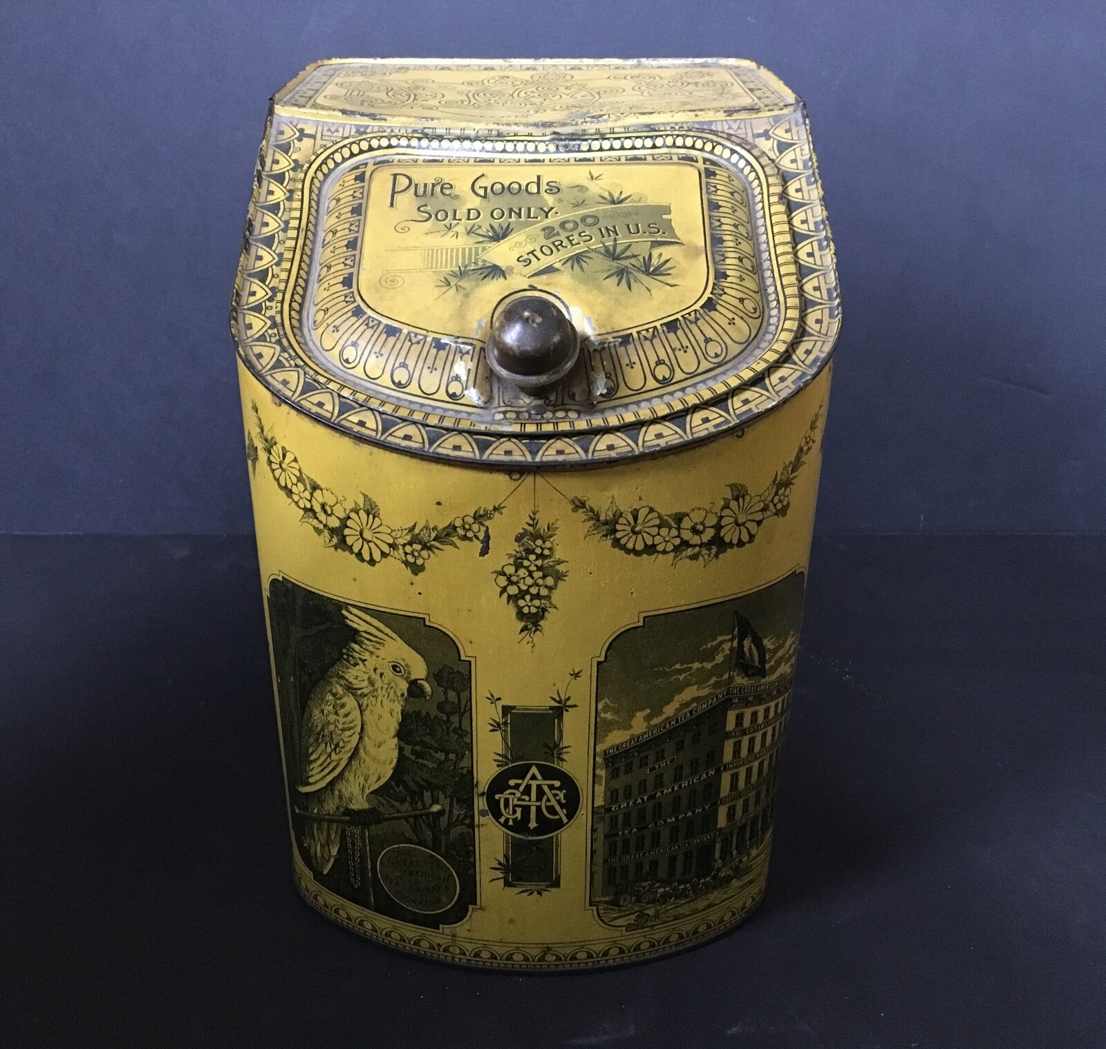 Great American Tea Company Antique Tin, 19th Century | eBay