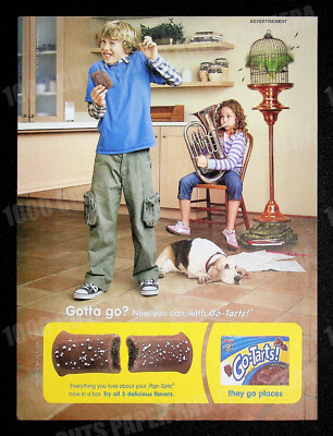 Pop-Tarts Go-Tarts Kellogg's Pastries 2007 Trade Print Magazine Ad ...