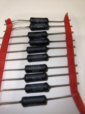 RCL 20,000 (20K) Ohm 5 Watt 5% CW-5 Resistors Wire Wound New 10 Pack ...