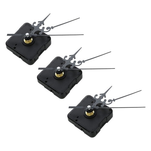 3X BRICOLAGE Horloge Metal Texture Horloge Murale Retro Horloge Murale ...