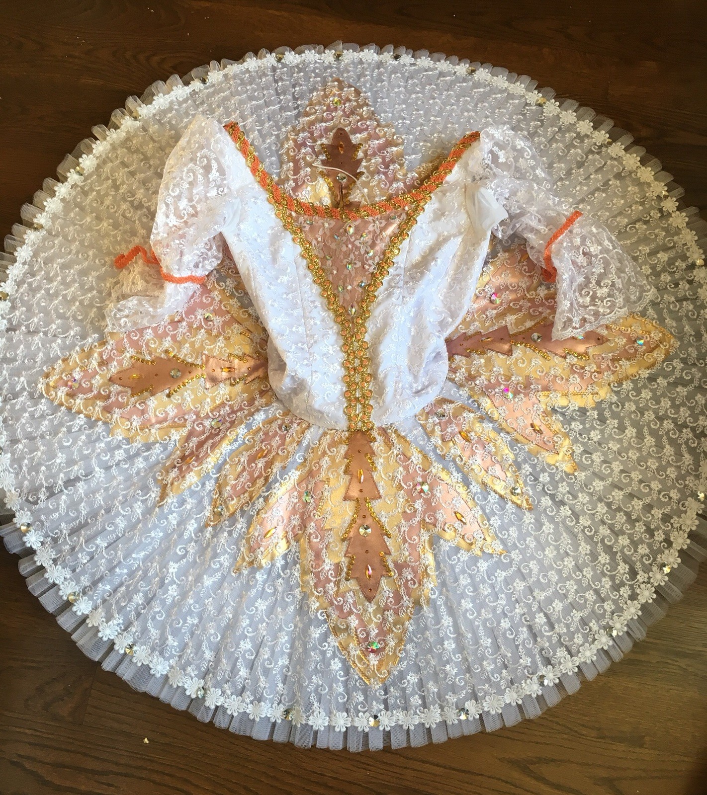 🇺🇸 Exclusive Royal Aurora Sugar Plum Fairy Platter Tutu Small Adult ...