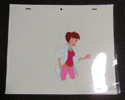 1993 CRO Animation Cartoon 12.5x10.5" Production Cel 07-160 A32 Dr ...