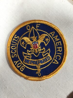 District Committee rolled edge worn gauze back BSA Position Patch | eBay